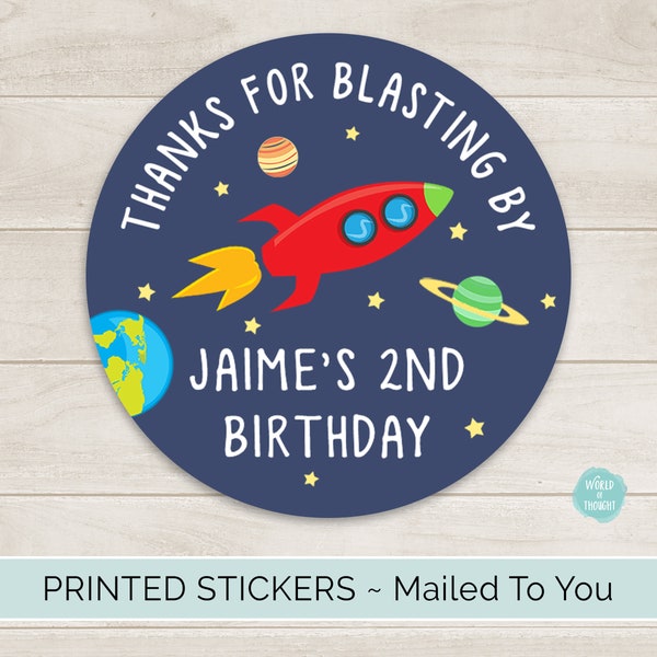 Outer Space Labels - Etsy