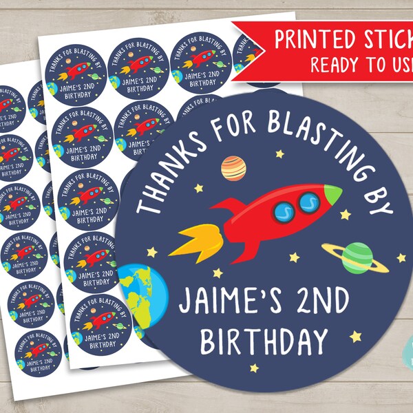 Outer Space Labels - Etsy