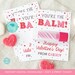 INSTANT DOWNLOAD Editable You're the Balm! Valentine Favor Tag ...
