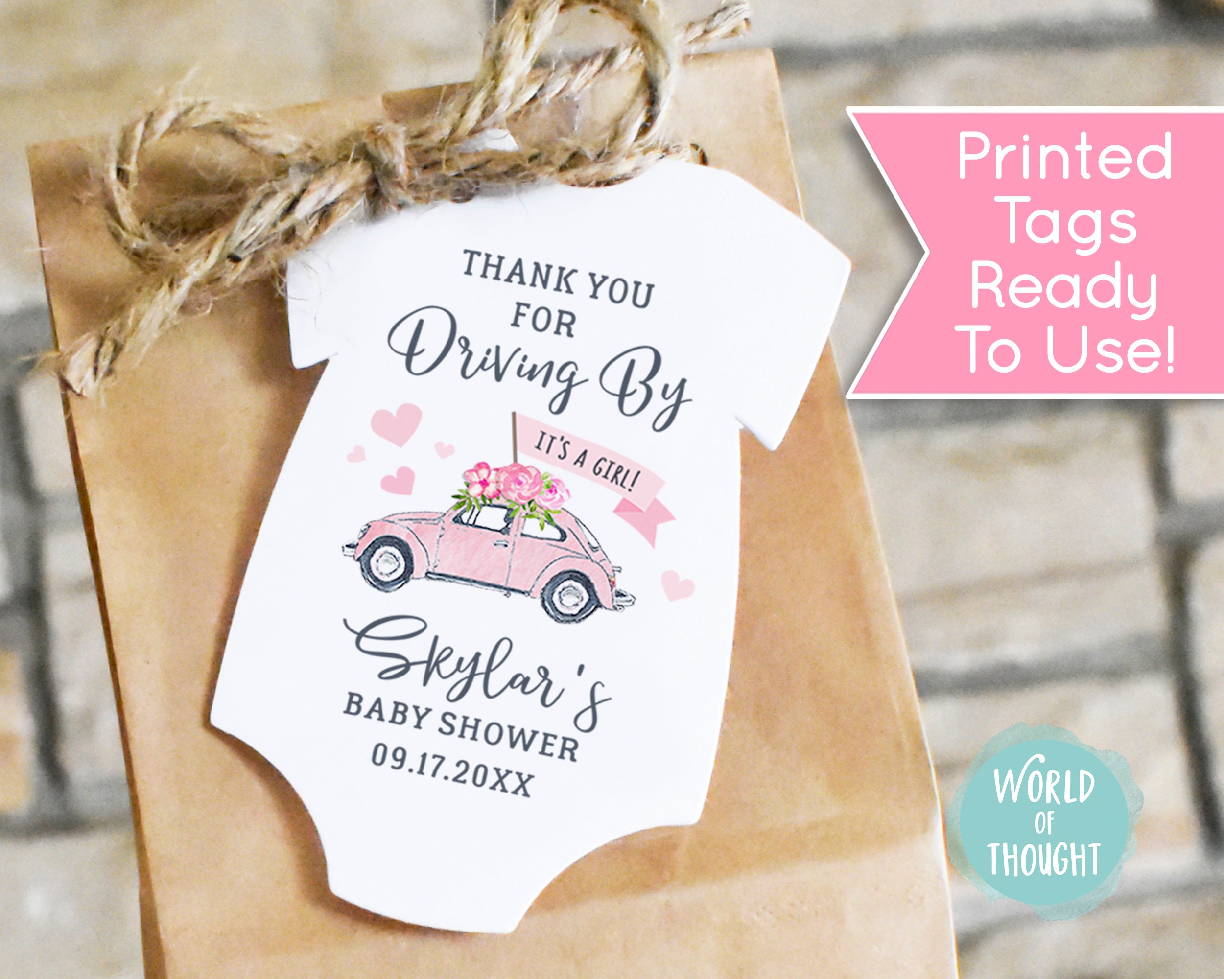 Baby Shower Gift Tag Ideas