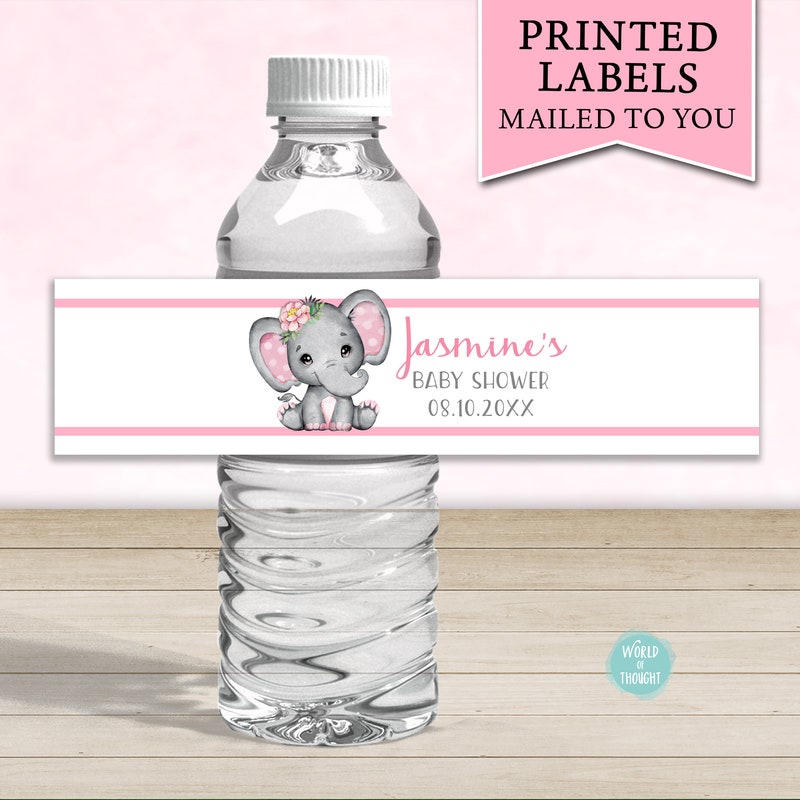 Elephant Labels - Etsy