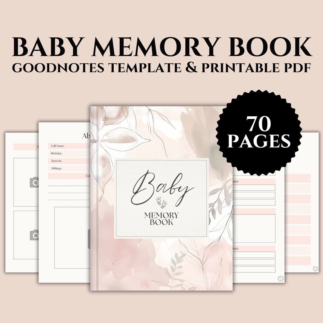 Baby Memory Buch PDF Neuer Baby Planer Schwanger Tagebuch ...