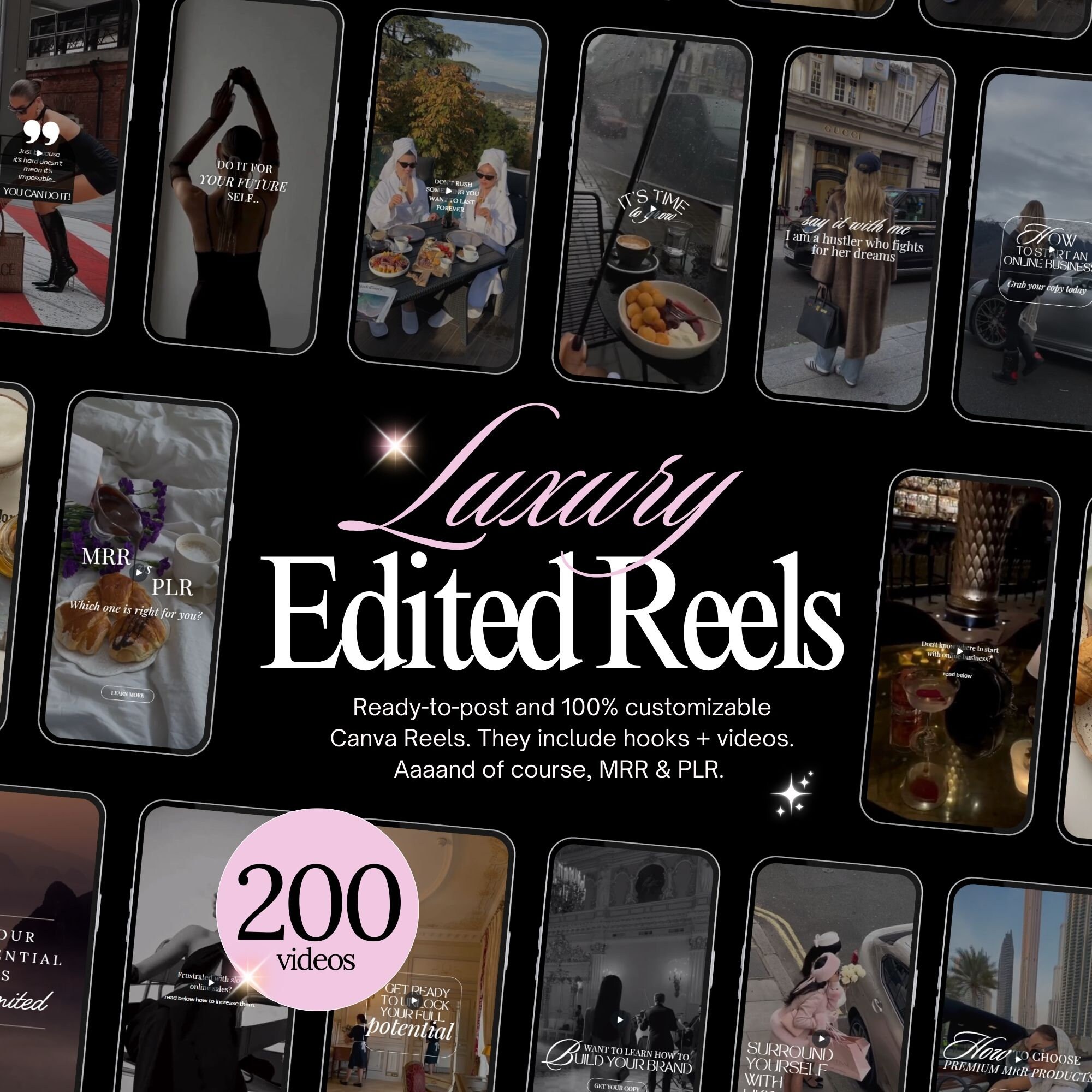 5000+ Luxury Faceless Marketing Bundle: MRR & PLR - Etsy
