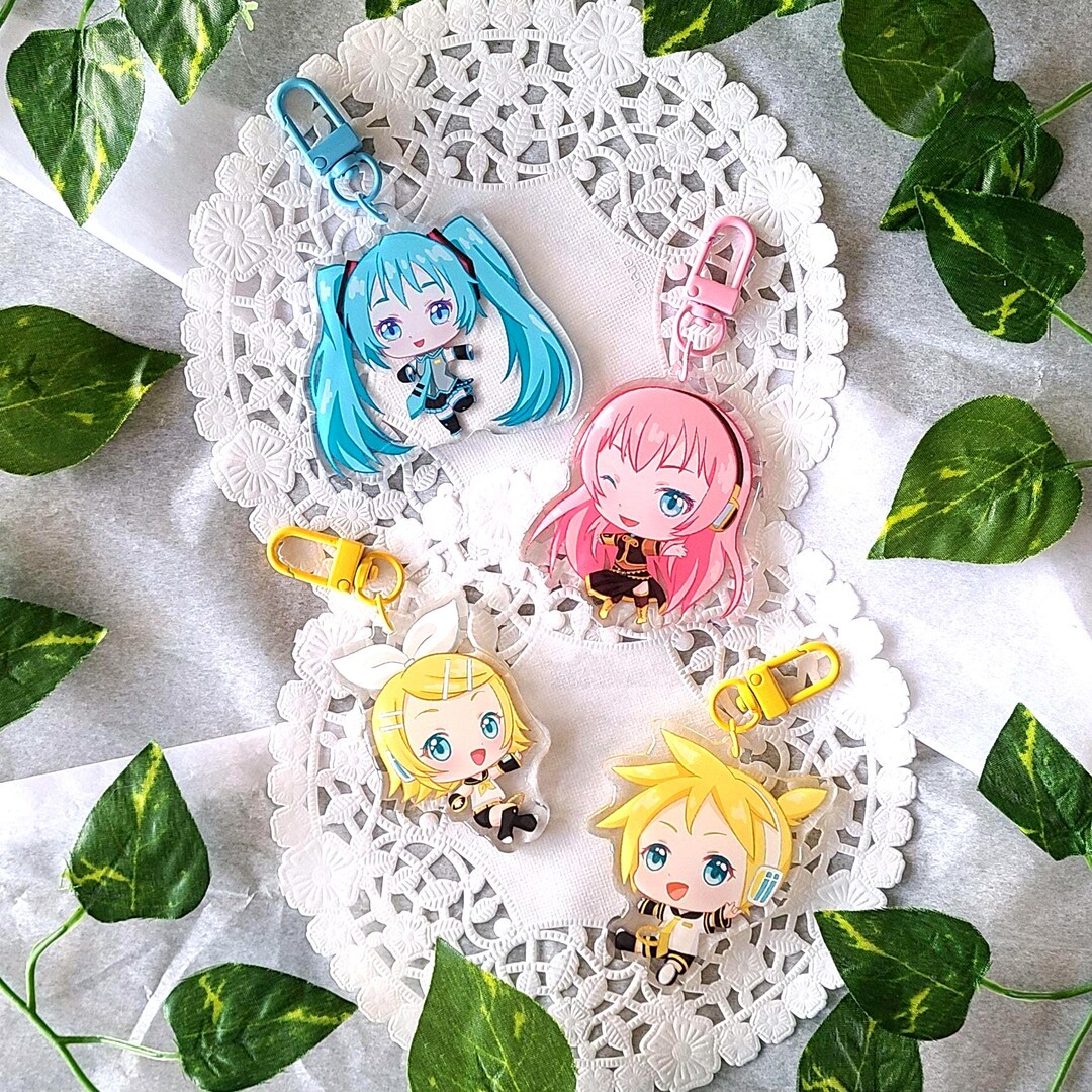 Vocaloid Hatsune Miku, Kagamine Rin Len & Megurine Luka Epoxy Acrylic ...