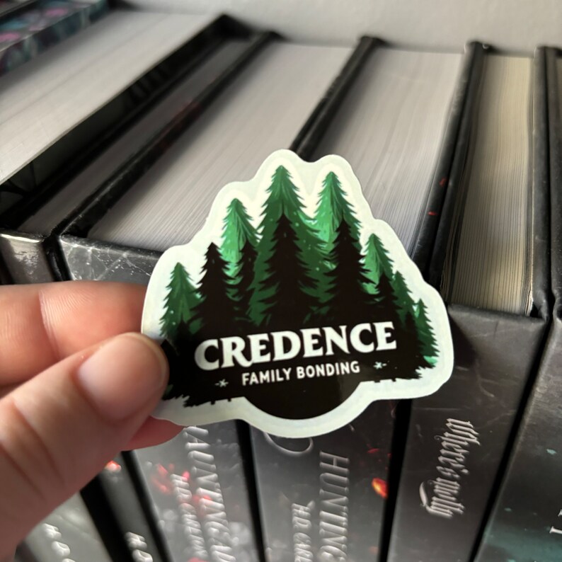 Credence Family Bonding Sticker Bookish Accessories Penelope Douglas - Etsy