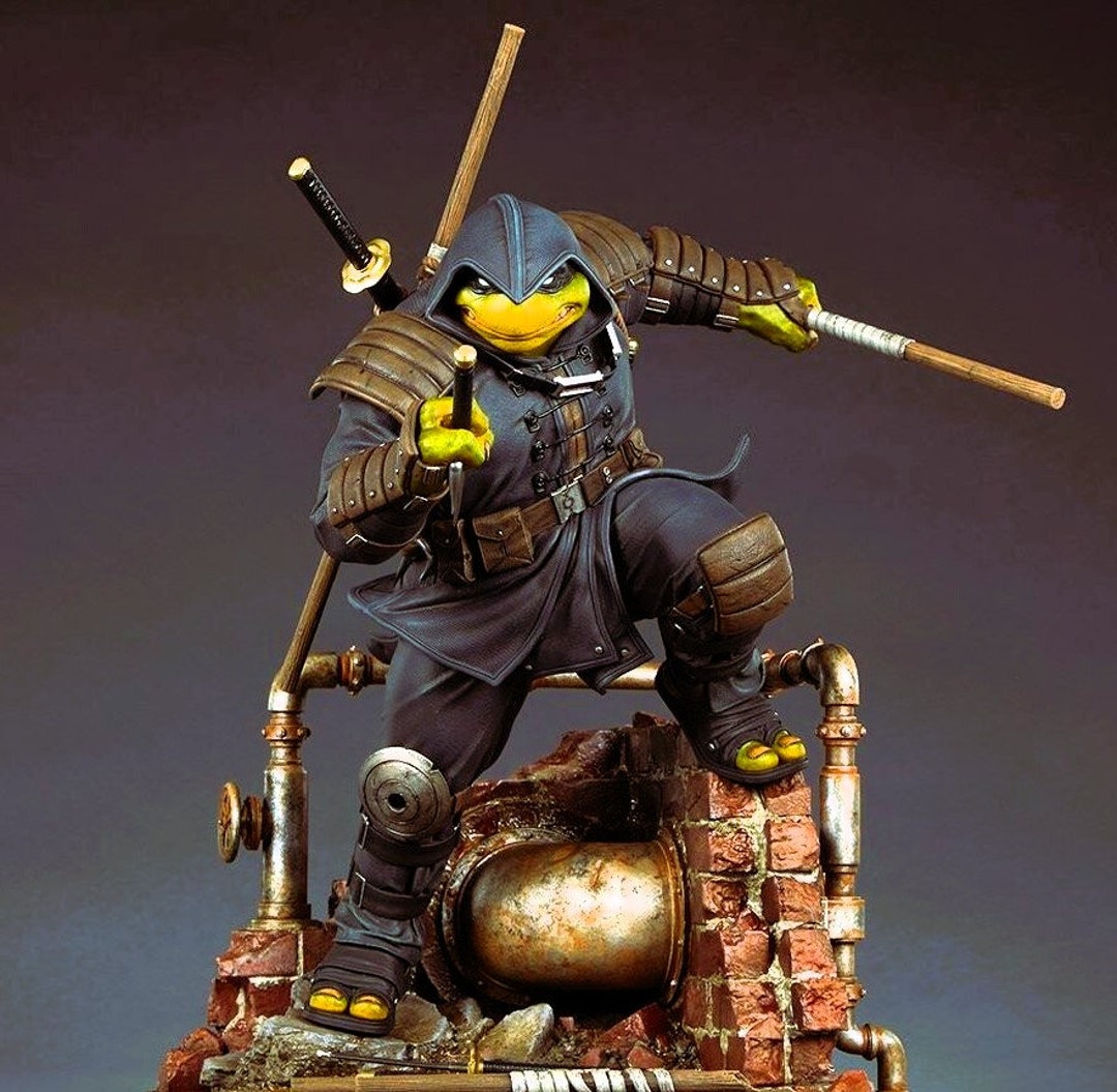 TMNT Diorama Ronin , STL , Figure , Diorama, Printing File, 3d Printer ...