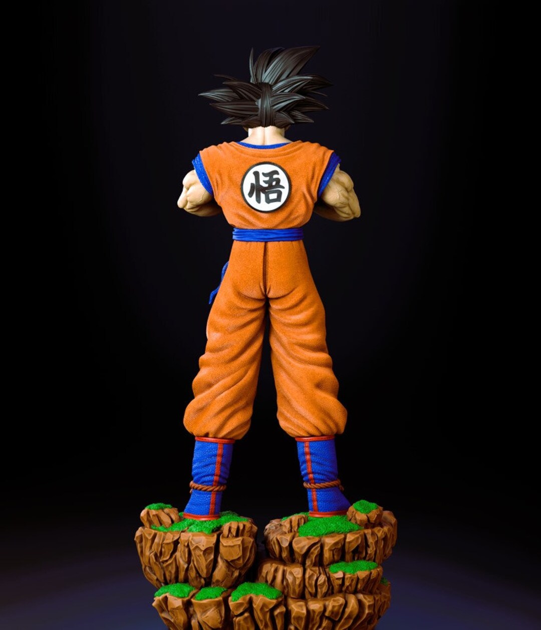 Goku 3D Model, Figure, STL File, Bust, 3D Printing, Print File, 3D ...