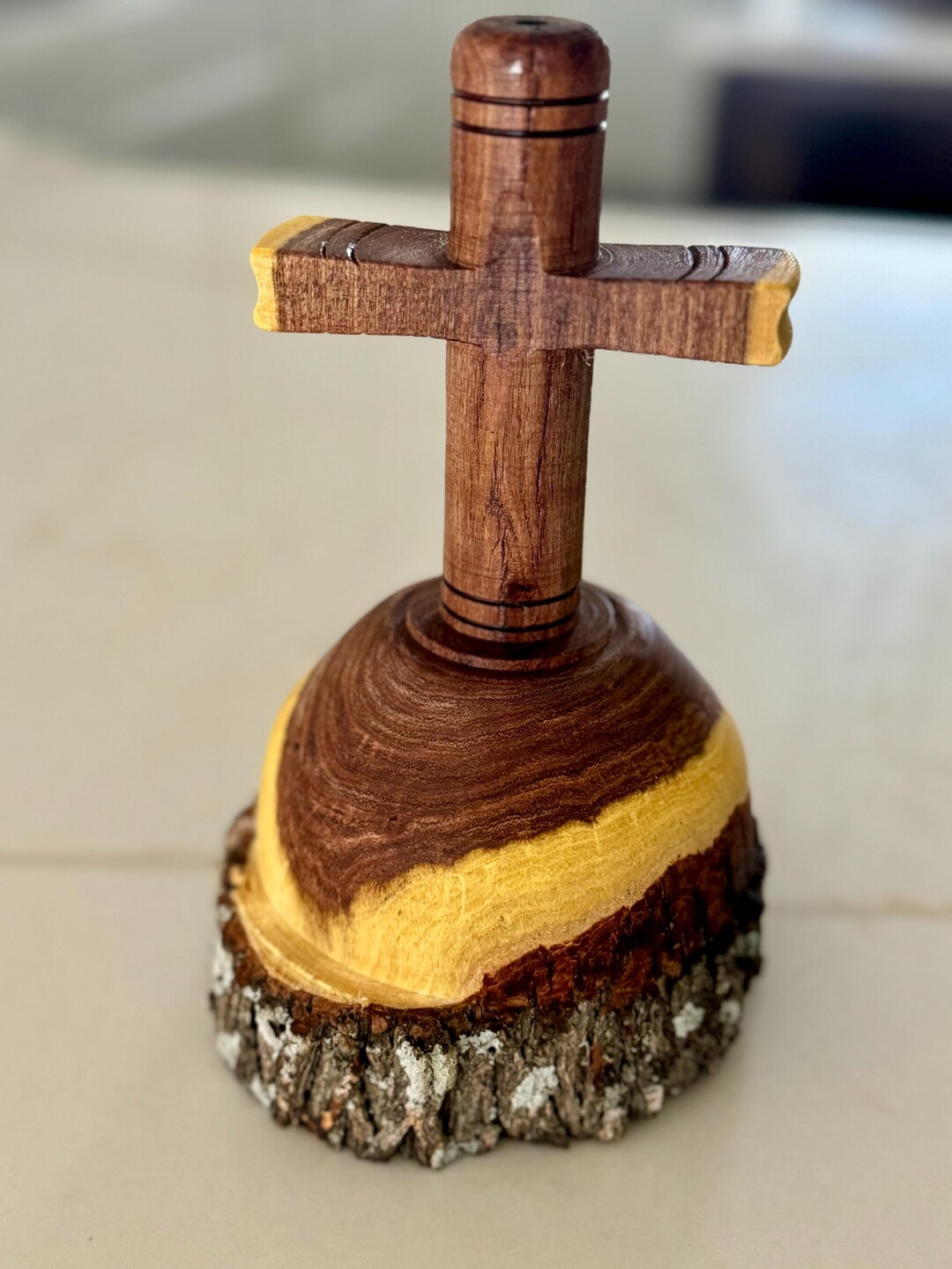8” Wooden Cross Handcrafted From Local Wood - Etsy