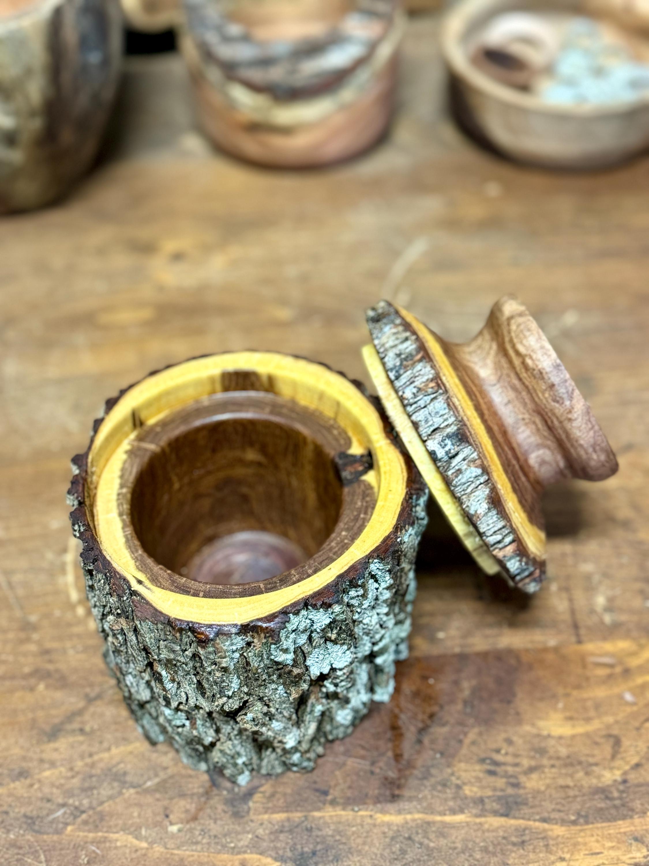 6 Live Edge Wood Item Holder - Etsy