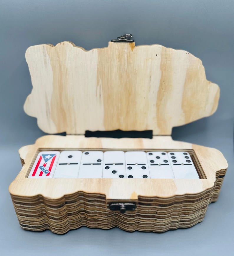 Engraved Domino Box for Jumbo Domino Set - Etsy