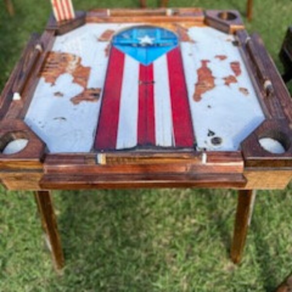 Domino Table Puerto Rico - Etsy