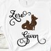 Zero Fox Given SVG, Funny Fox Svg, Fox Sake PNG, Cute Fox Cut File ...