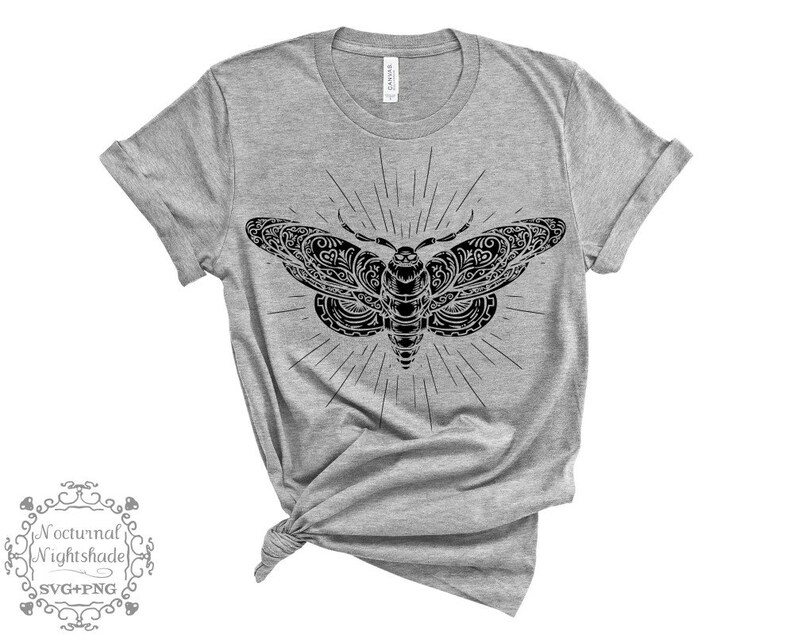 Gothic Moth SVG Goth Moth SVG Gothic Butterfly SVG Gothic - Etsy France