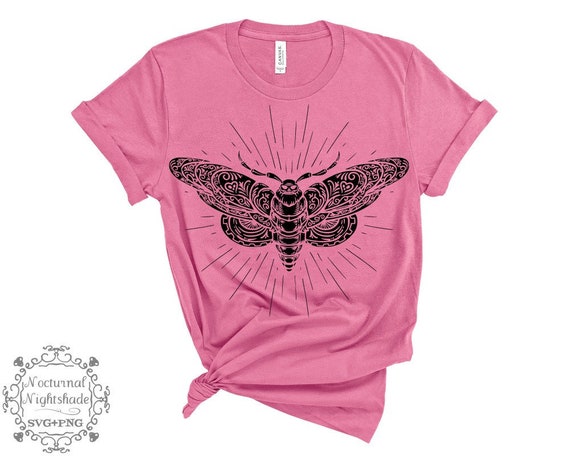Gothic Moth SVG Goth Moth SVG Gothic Butterfly SVG Gothic | Etsy