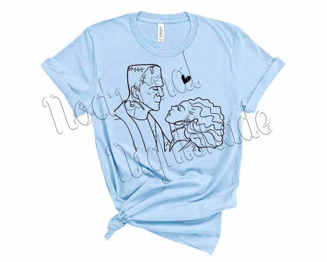 Frankenstein Svg, Bride of Frankenstein Svg, True Love Svg, Gothic ...