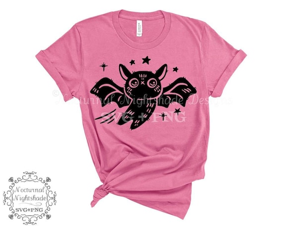 Cute Gothic Bat SVG Baby Bat SVG Halloween Bat Svg Cute | Etsy