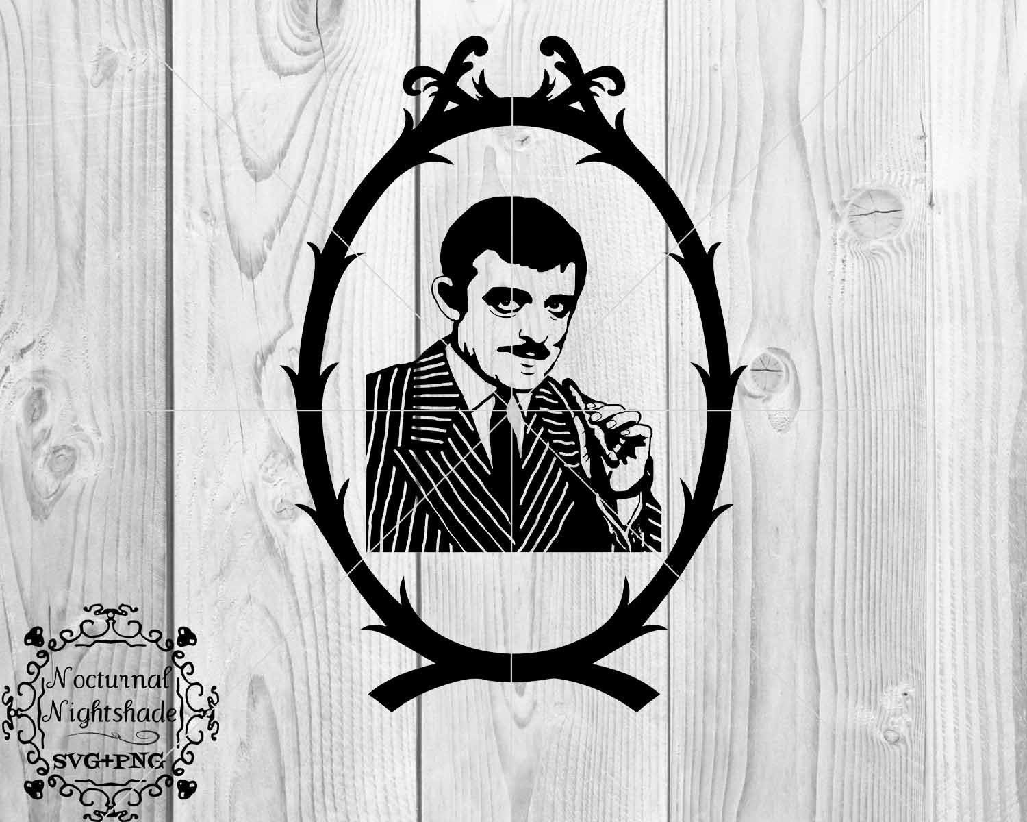 Gomez Svg, Horror King Svg, Gothic Horror Svg, Gomez Addams Svg, Addams ...