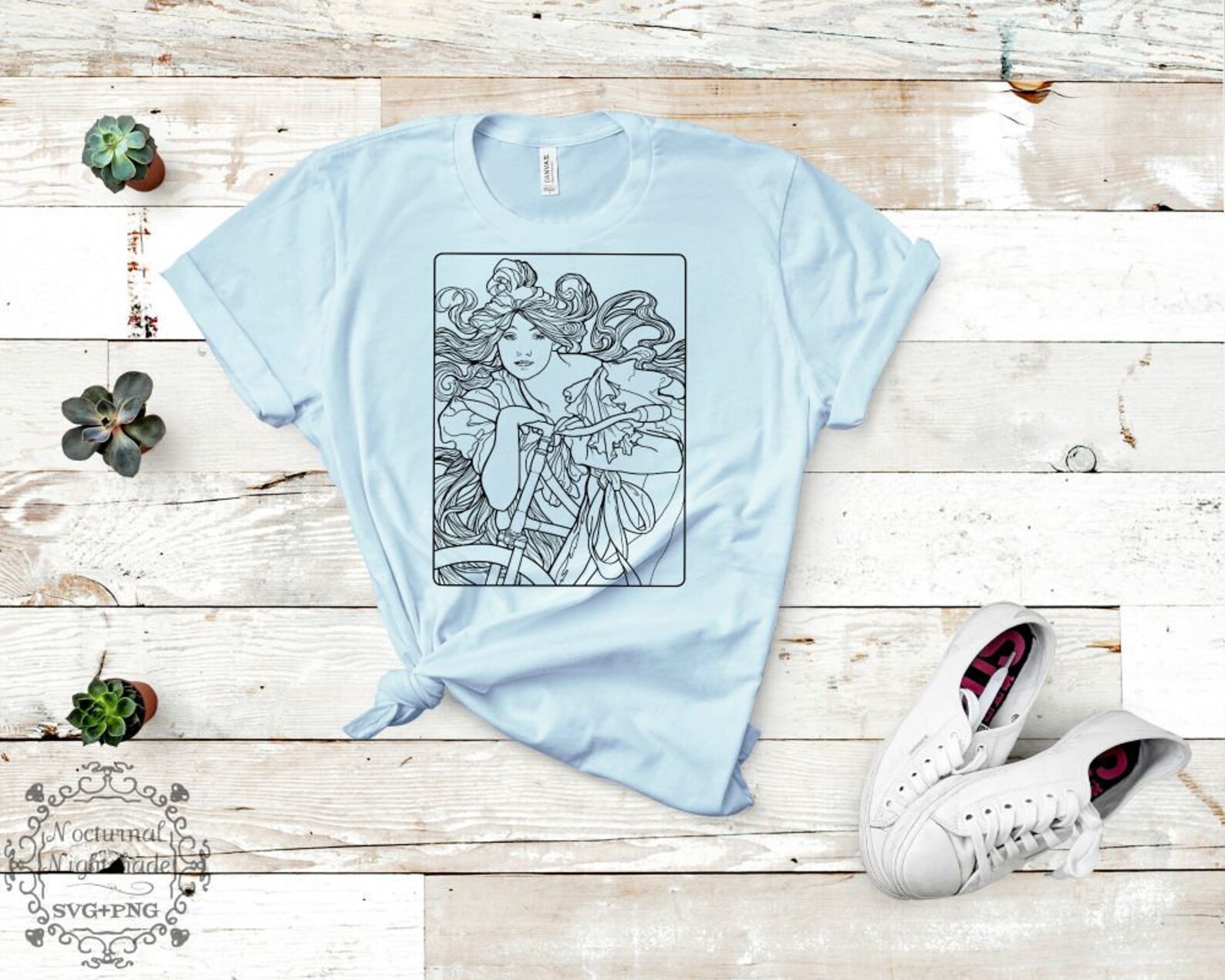 Mucha Cycles Perfecta SVG Mucha Line Drawing PNG Mucha Ad | Etsy