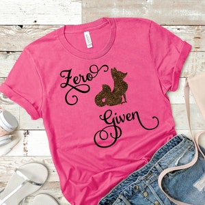 Zero Fox Given SVG, Funny Fox Svg, Fox Sake PNG, Cute Fox Cut File ...
