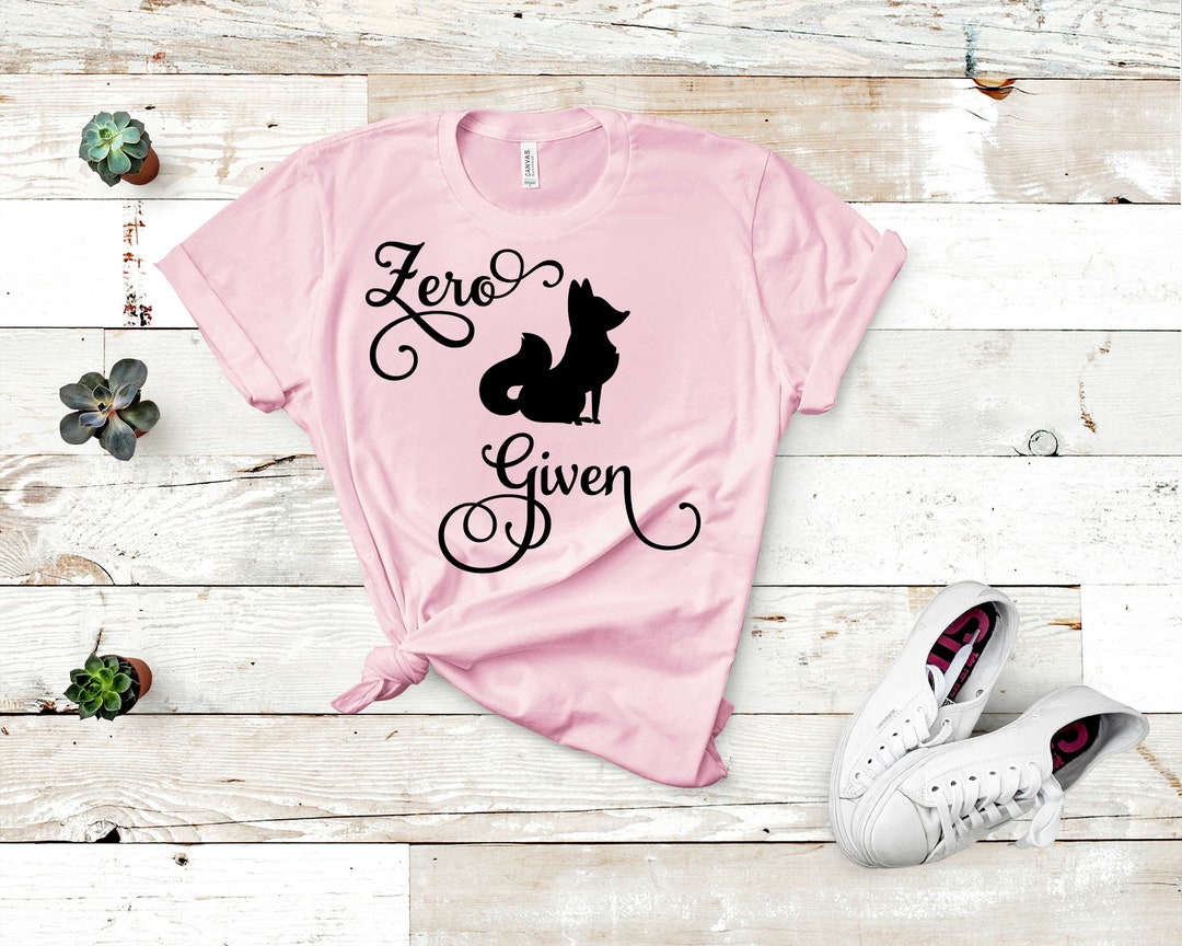 Zero Fox Given SVG, Funny Fox Svg, Fox Sake PNG, Cute Fox Cut File ...