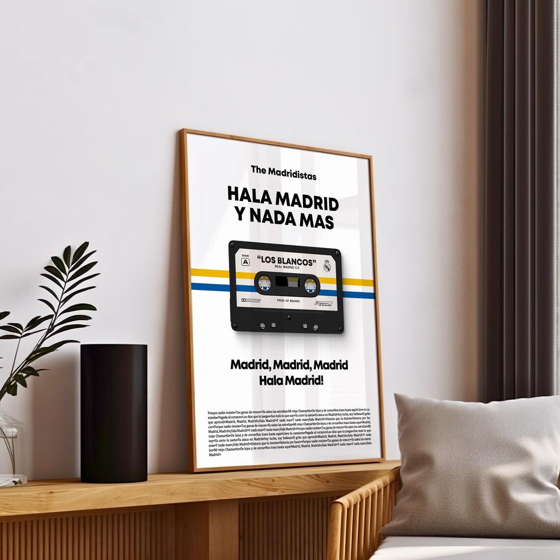 Real Madrid 1902 Poster | Bernabeu Print | Gift for Madridista ...