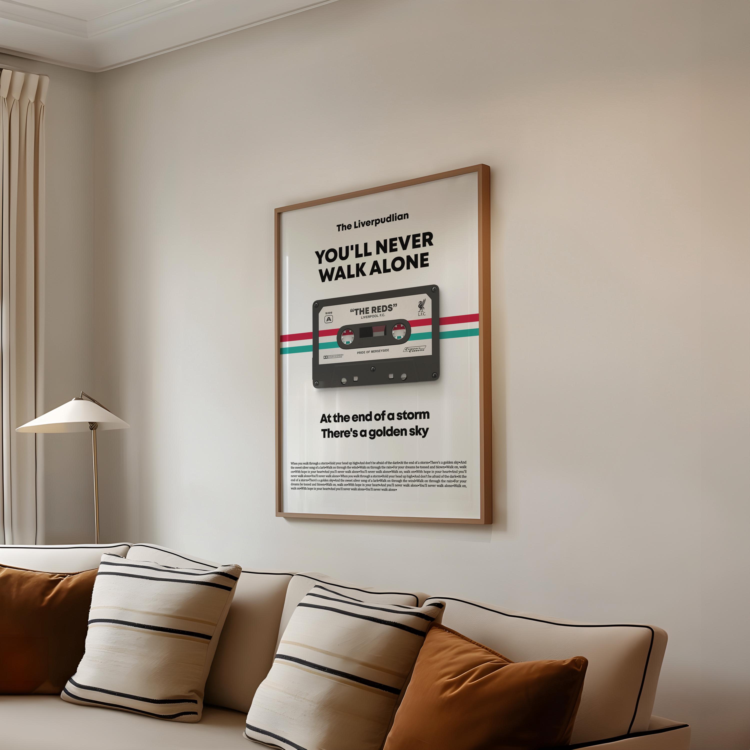 Liverpool FC 1892 Poster | Anfield Poster | Gift for Reds Fan | YNWA ...