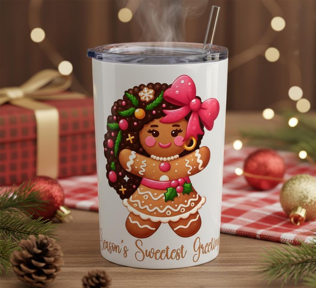 Christmas Gingerbread PNG – Cute Holiday Sublimation Design for T ...