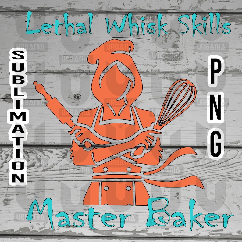 Master Baker SVG: Apron & Whisk Design (PNG) - Etsy