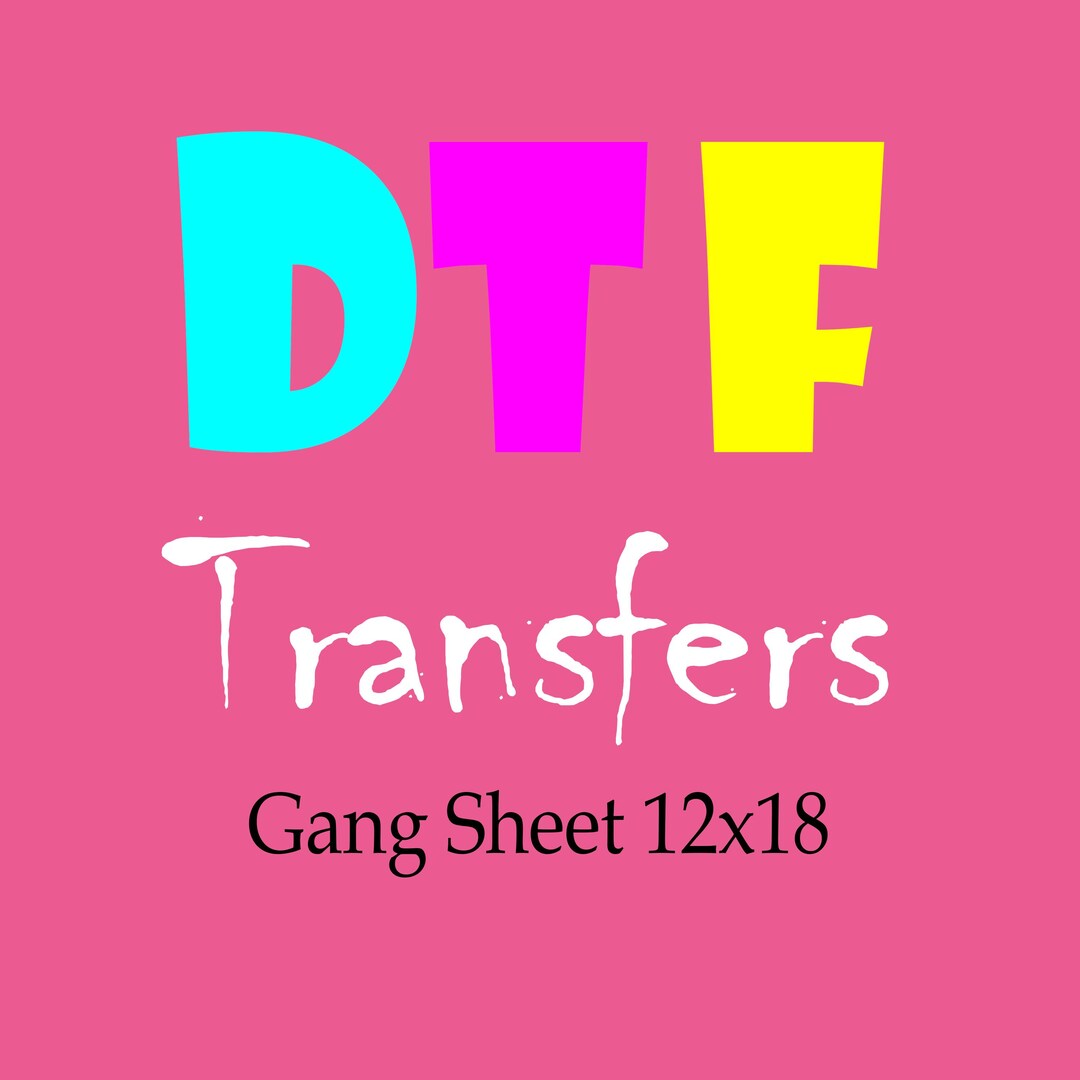 Gang Sheet DTF Transfers 1218 - Etsy