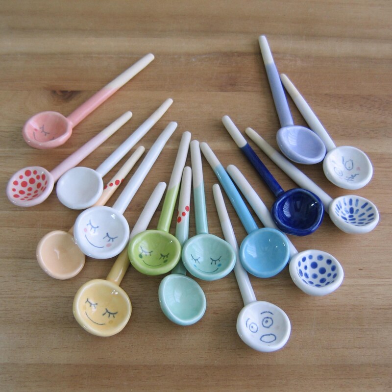 Ceramic Spoon - Etsy