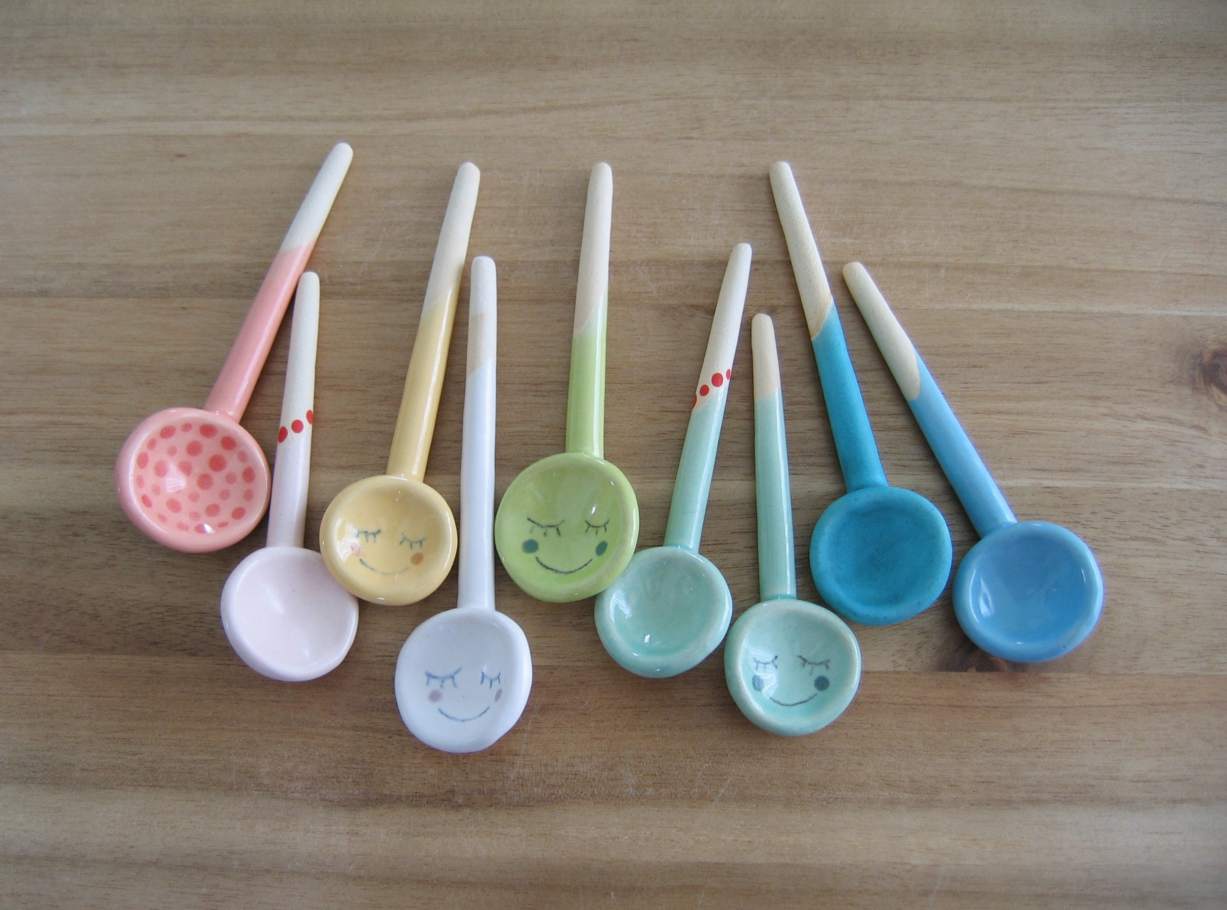 Small Spoon Your Choice of One Handmade Ceramic Spoon for | Etsy