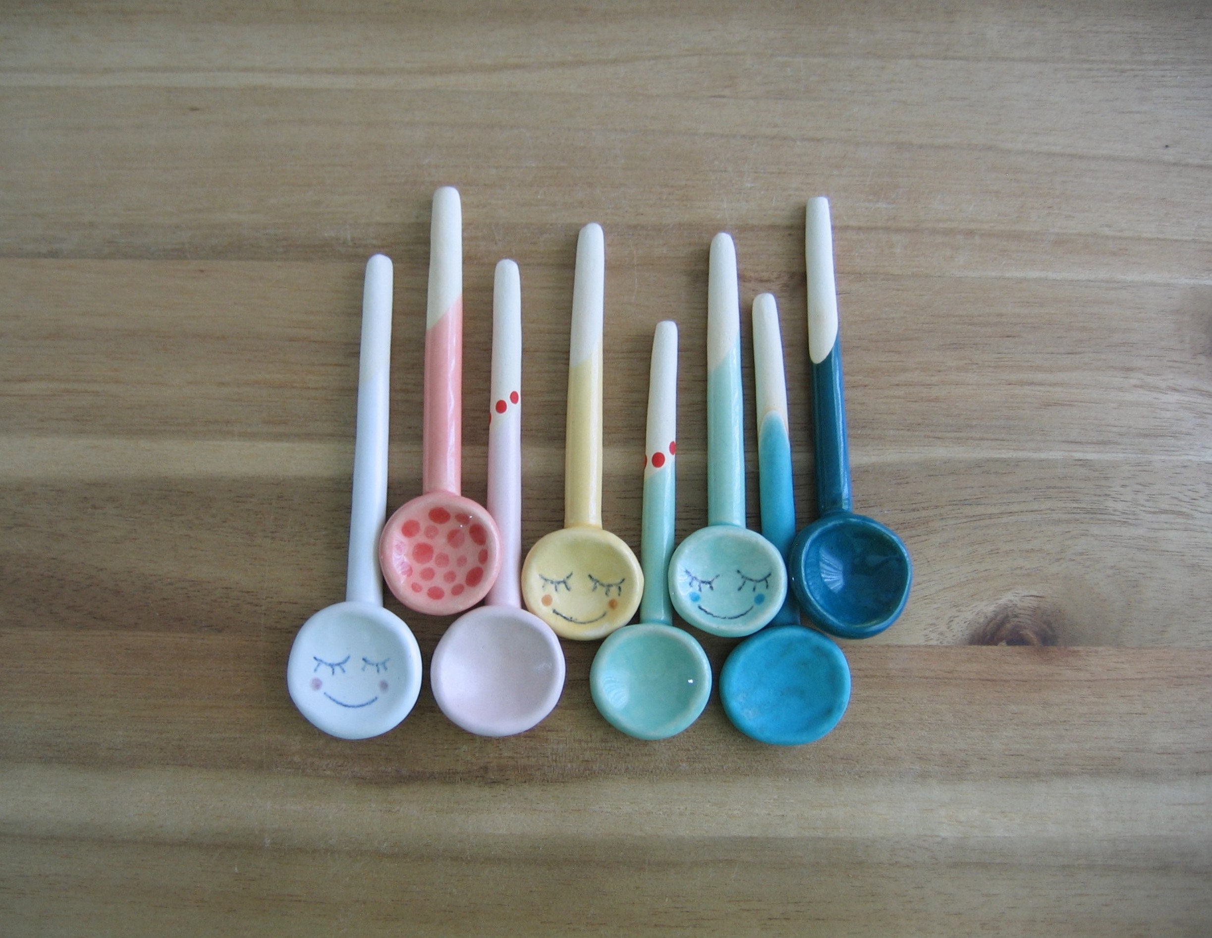 Small Spoon Your Choice of One Handmade Ceramic Spoon for | Etsy