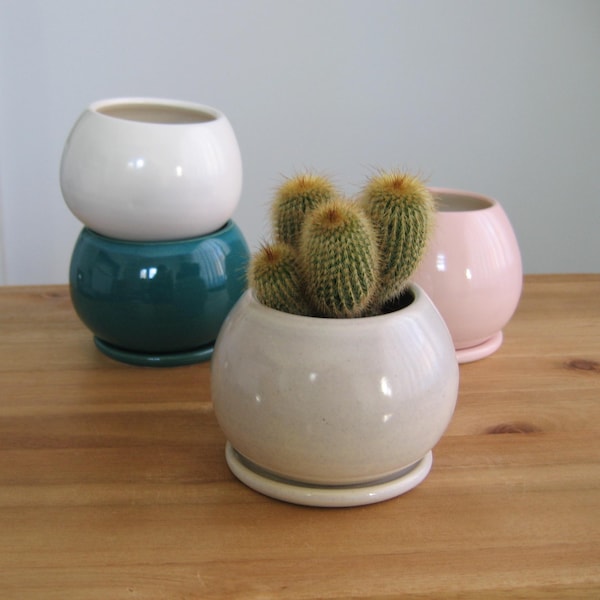 Small Ceramic Planter - Etsy