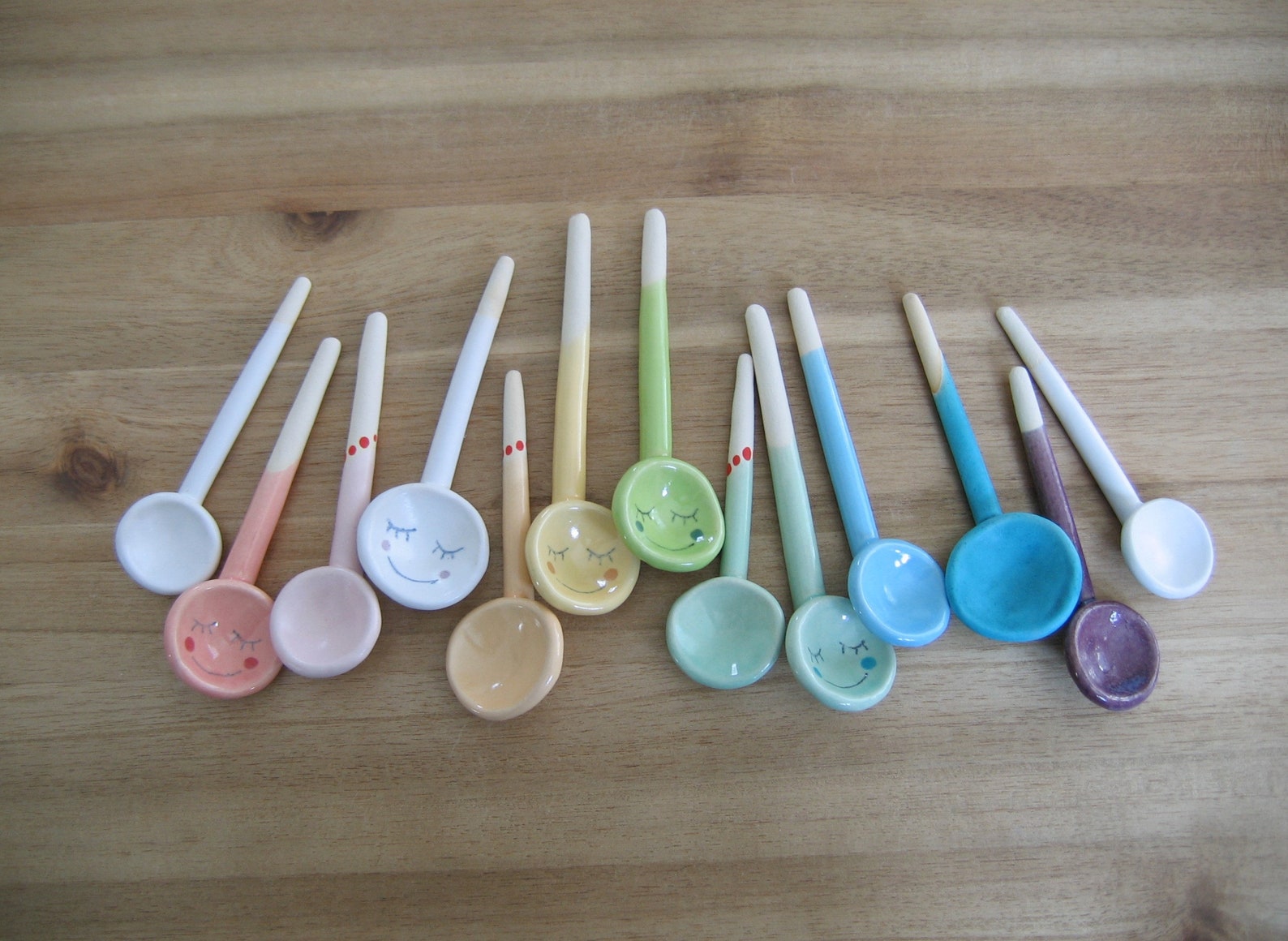Small Spoon Your Choice of One Handmade Ceramic Spoon for - Etsy
