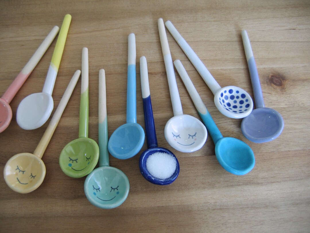 Large Spoon, Your Choice of One Handmade Ceramic Spoon for Jam, Chutney ...