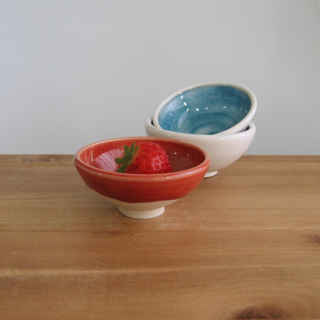 Your Choice of One Very Small Wheel Thrown Pottery Bowl for Spices ...