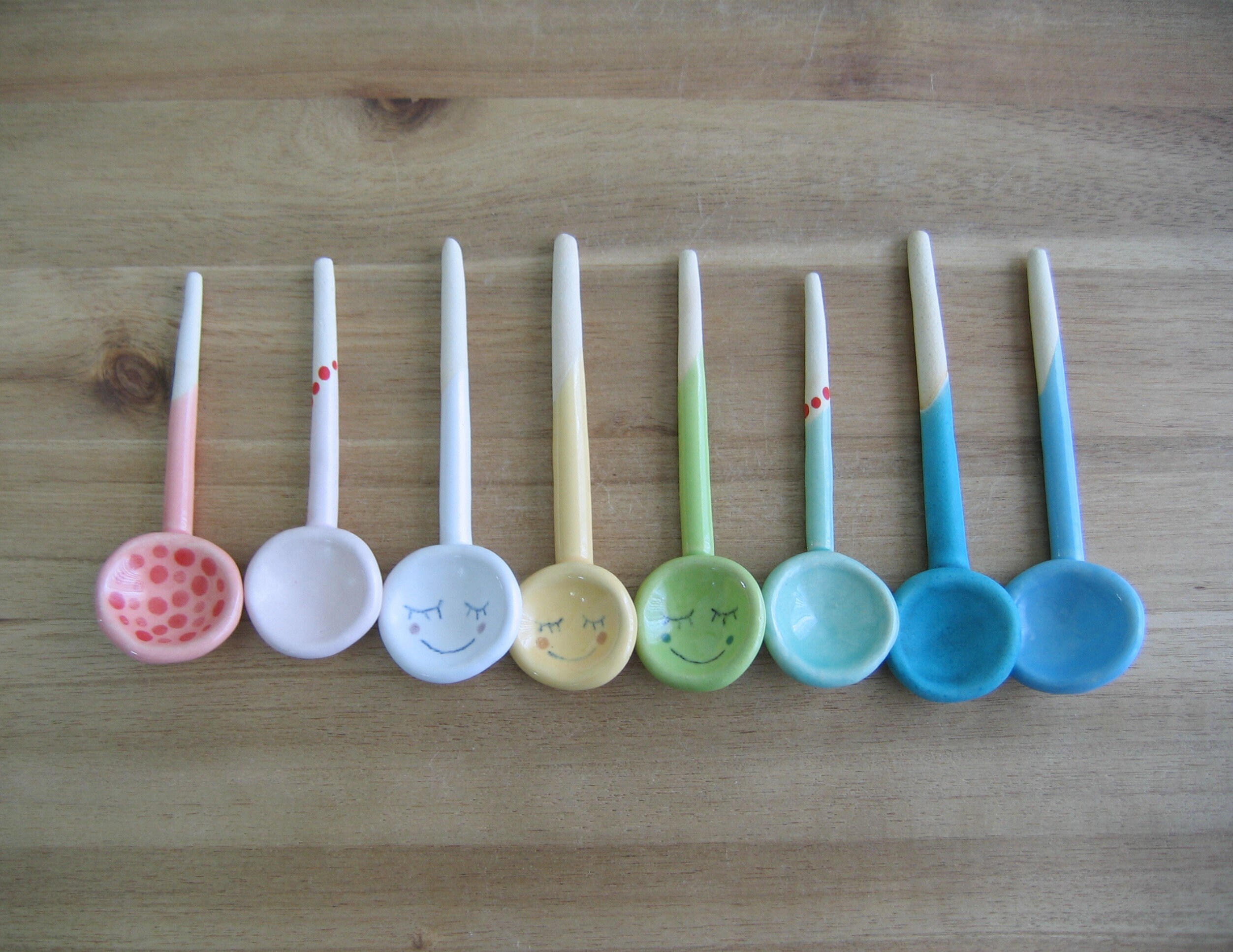 Small Spoon Your Choice of One Handmade Ceramic Spoon for | Etsy