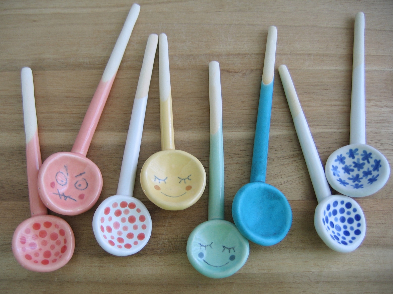 Large Spoon Your Choice of One Handmade Ceramic Spoon for | Etsy