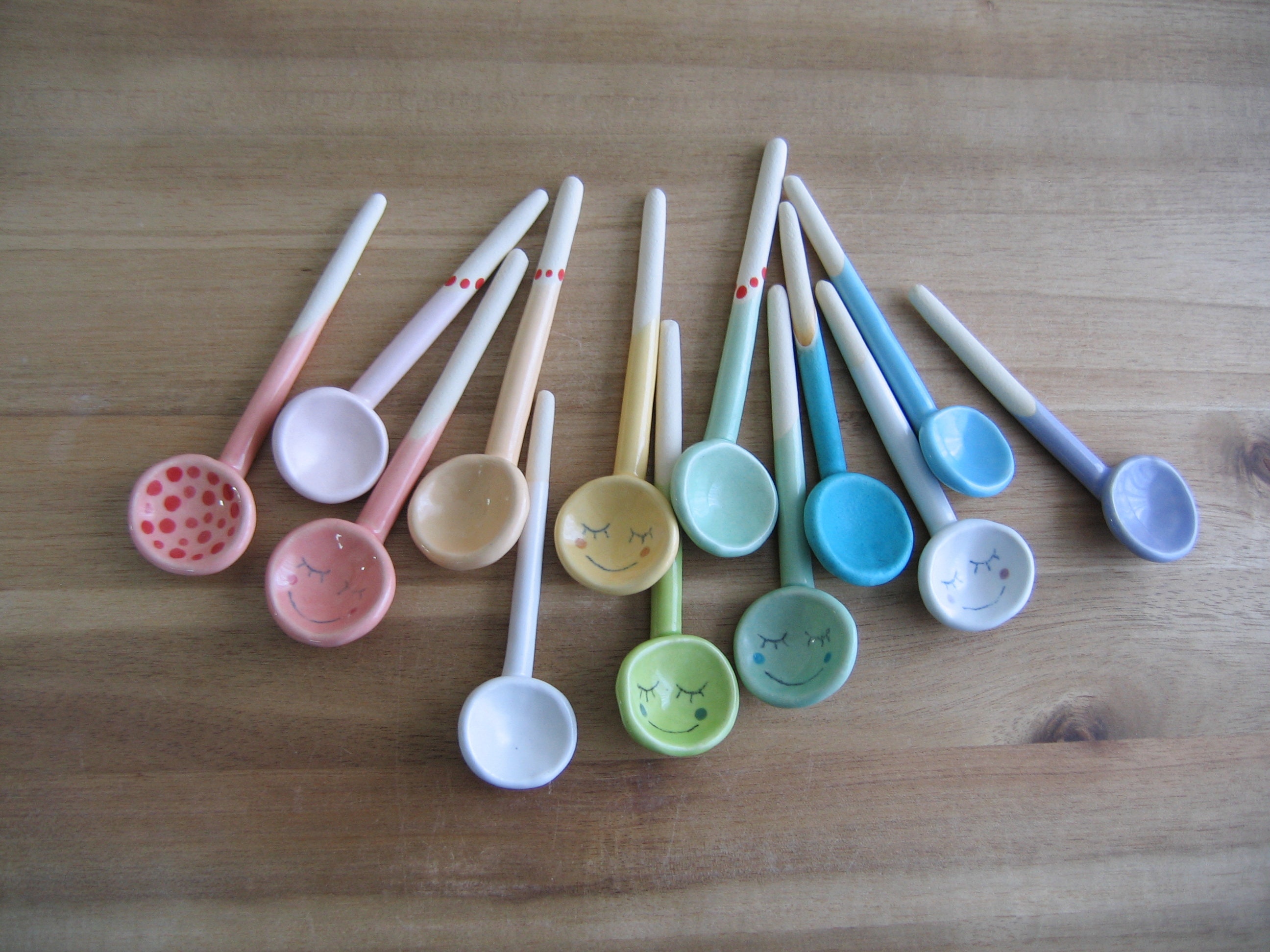 Small Spoon Your Choice of One Handmade Ceramic Spoon for - Etsy UK