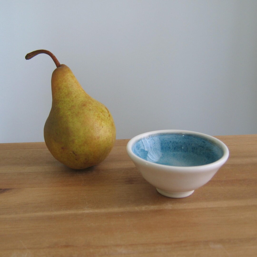 Very Small Wheel Thrown Pottery Bowl, Tiny Dish for Spices, Salt, Rings ...