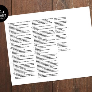 Bible Trivia Games Bundle, Bible Trivia, Old Testament Trivia, Bible ...