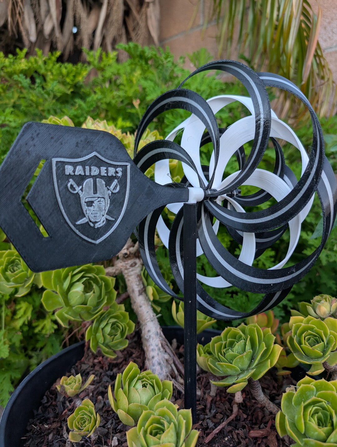 Custom Raider Pinwheel & Sports Fan Decor Personalized NFL Team Gifts ...