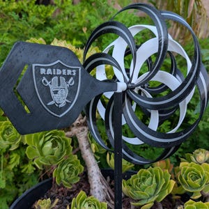 Custom Raider Pinwheel & Sports Fan Decor Personalized NFL Team Gifts ...