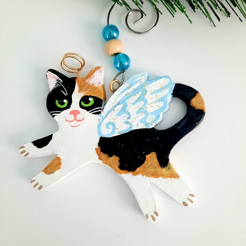 Cat Angel - Etsy