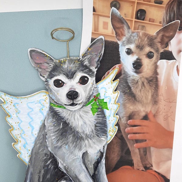 Dog Tree Topper - Etsy