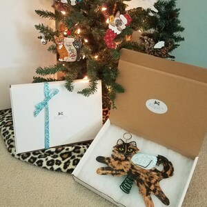 Custom Cat Tree Topper Cat Memorial Gift Cat Angel | Etsy