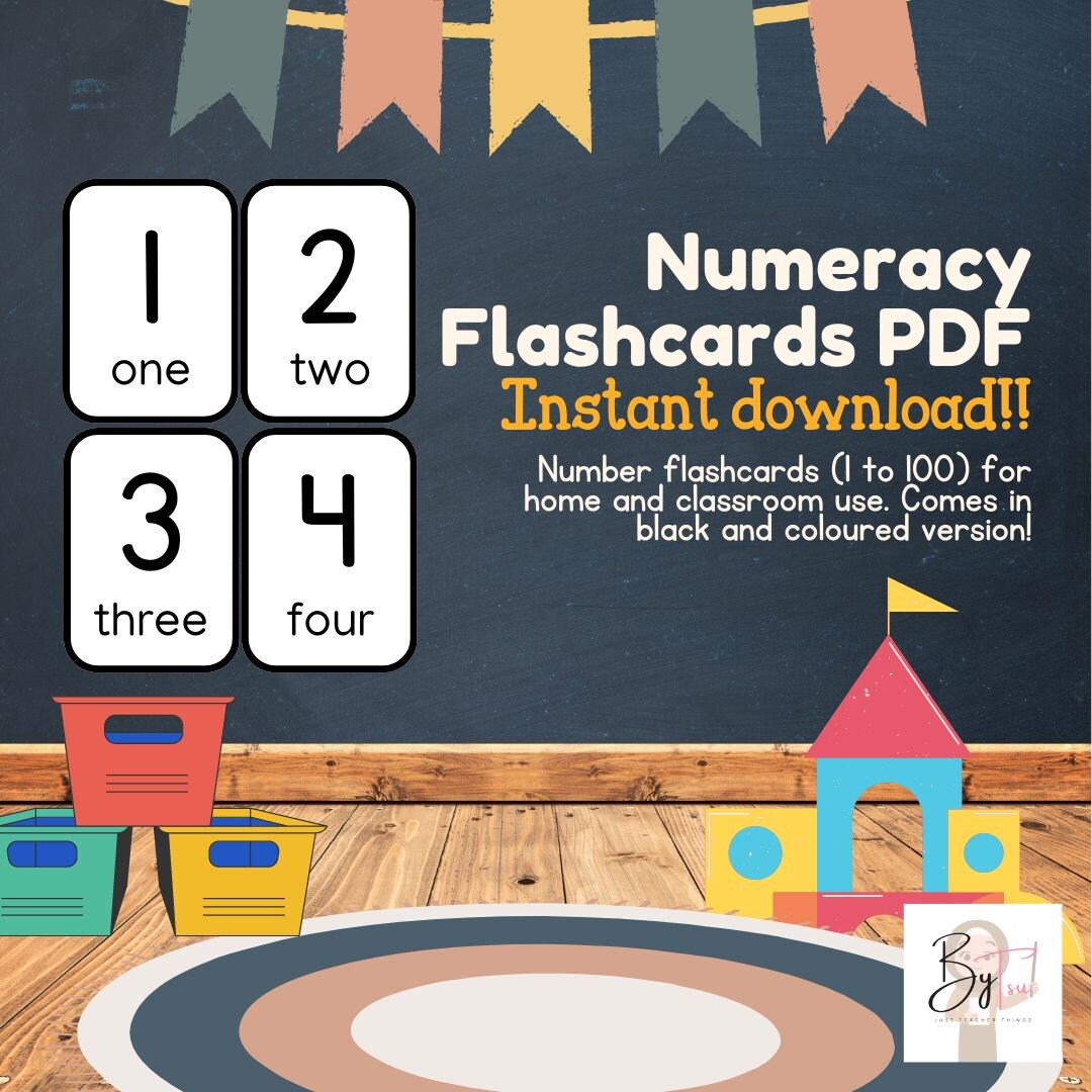 Printable Number Flashcards, Numbers Activities Resources, Printable ...