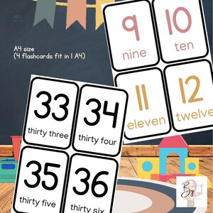 Printable Number Flashcards, Numbers Activities Resources, Printable ...