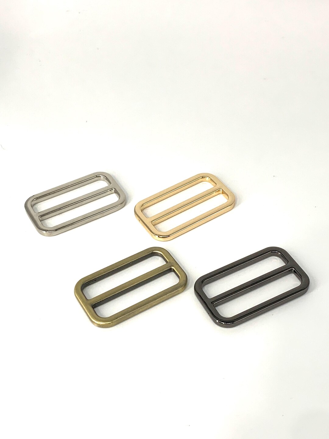38mm / 1.5” Slider Metal Tri Glide, Bag Purse Strap Adjuster, Bag ...