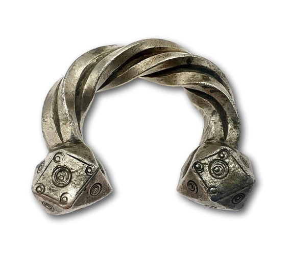 Heavy Old Tuareg Bronze Bracelet African Manila Curre… - Gem
